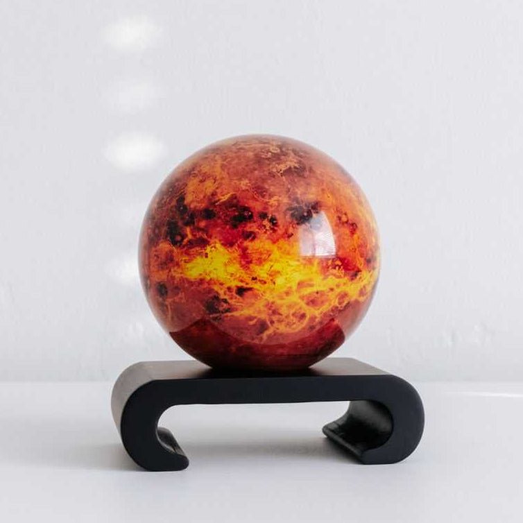 Venus MOVA Globe - Ambient Light Powered Spinning Planet Decor