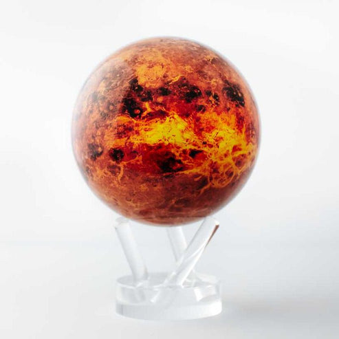 Venus MOVA Globe - Ambient Light Powered Spinning Planet Decor