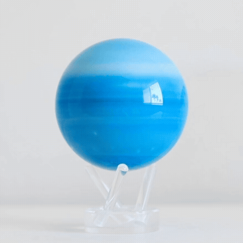 Uranus Globe - Spinning Planet Decor by MOVA